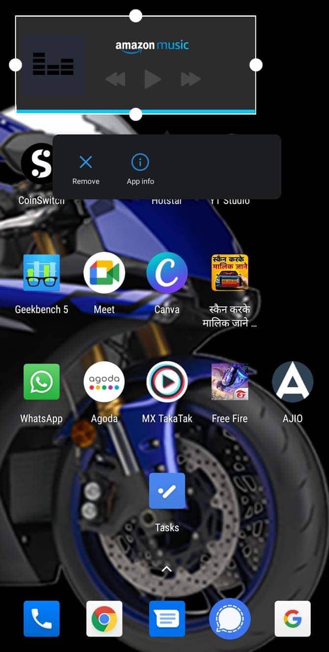 How To Add Or Resize Widgets On Android Phones 0150