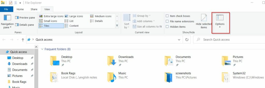 How to Show Hidden Files in Windows 10