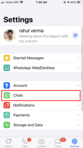 How to Export WhatsApp Chat History in iCloud