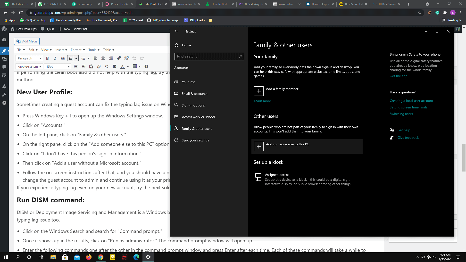 How to Fix Delay or Lag When Typing in Windows?