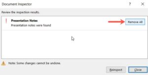 How To Delete All Presentation Notes at Once in Microsoft PowerPoint