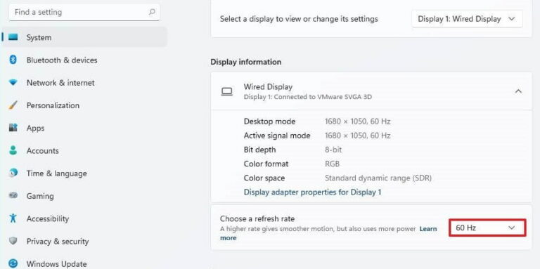 How to Enable Dynamic Refresh Rate (DRR) on Windows 11