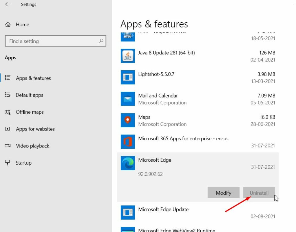 How to Uninstall or Remove Microsoft Edge From Windows 11 and 10