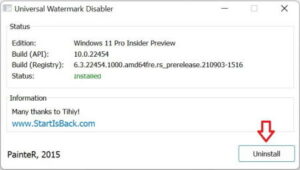 How to Remove Evaluation Copy Watermark from Windows 11