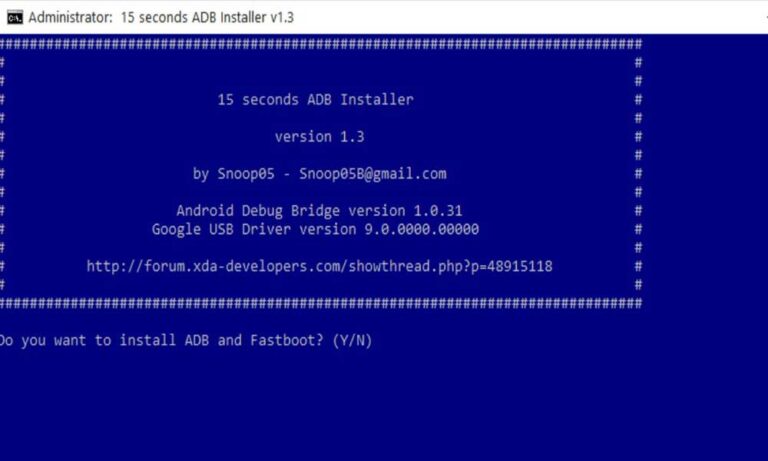 Download 15 Seconds ADB Installer | Latest 2023 Update