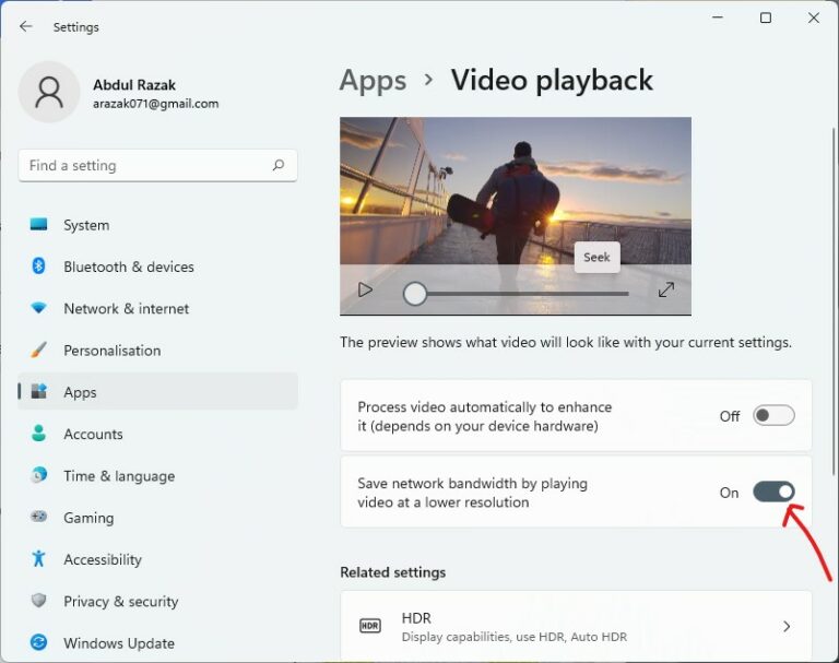 How to fix Windows 11 Video Playback Issue