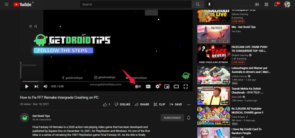 How to Fix YouTube an Error Occurred Playback ID?