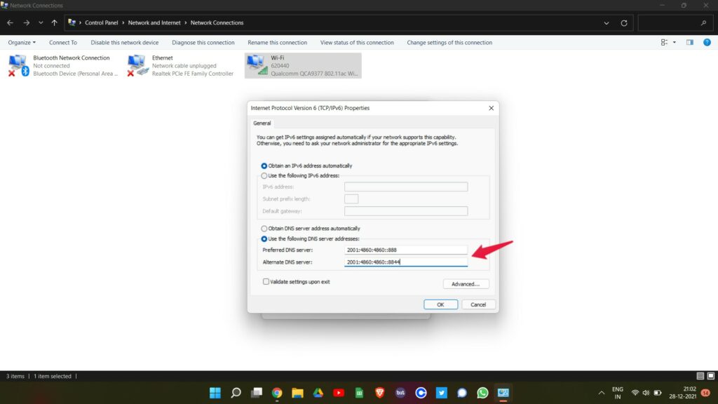 Best Settings to Fix High Ping Issue on Windows 11