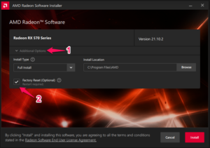 FIX: AMD Setting Radeon Software Installation Error 182,1603, and 195