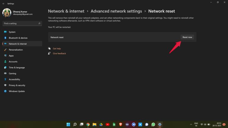 Best Settings to Fix High Ping Issue on Windows 11