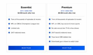 Paramount Plus Essential vs Premium Plan Comparison: Differences Explained