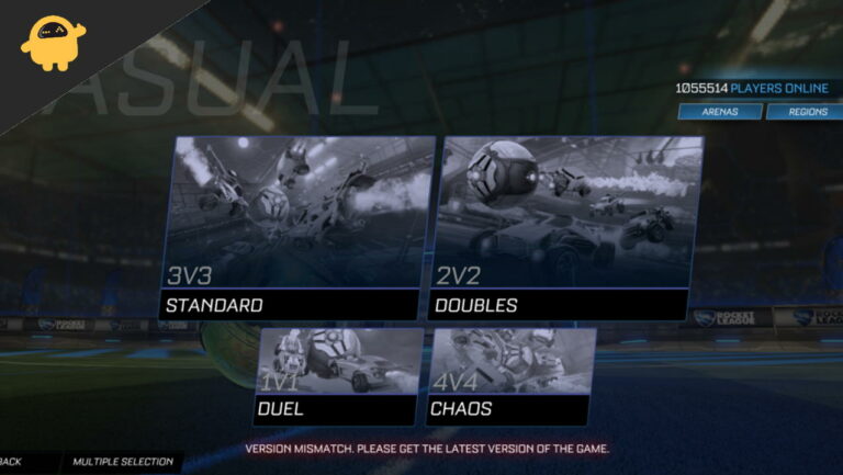Fix: Rocket League Version Mismatch Error