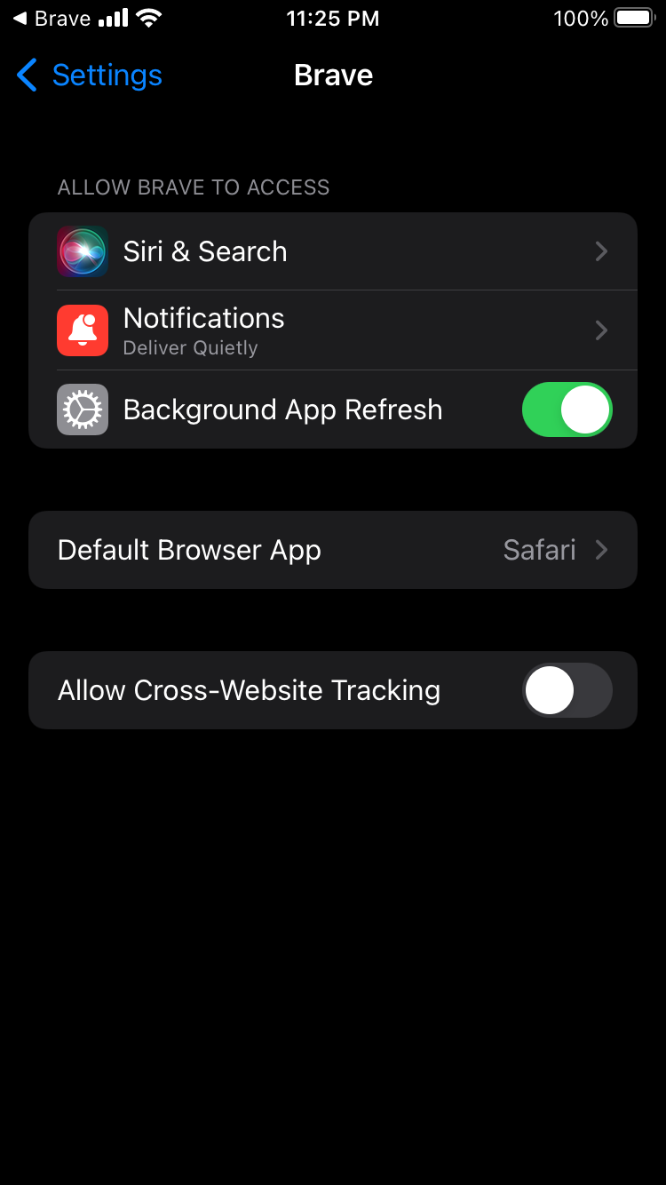 How to Set Brave as Default Browser on iPhone and iPad?