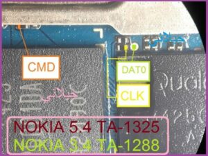Nokia 5.4 Test Point | EDL Mode | ISP EMMC PinOUT | TA-1333, TA-1340 ...
