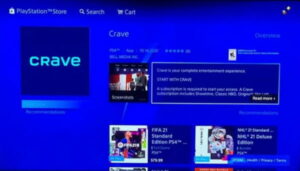 How to Activate Crave on PS4, PS5 or Xbox Consoles