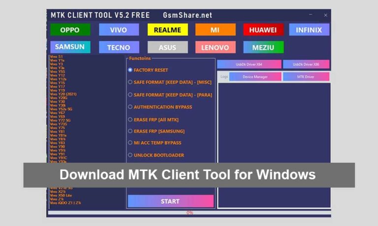 Download MTK Client Tool | A Best MediaTek All in One Tool Download MTK Client Tool | A Best MediaTek All in One Tool
