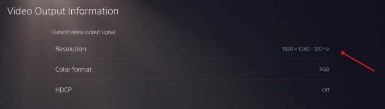 Fix: PS5 Not Showing / Recognizing 120hz on Monitor