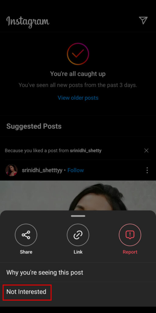 How to Turn off Suggested Posts on Instagram How to Turn off Suggested Posts on Instagram