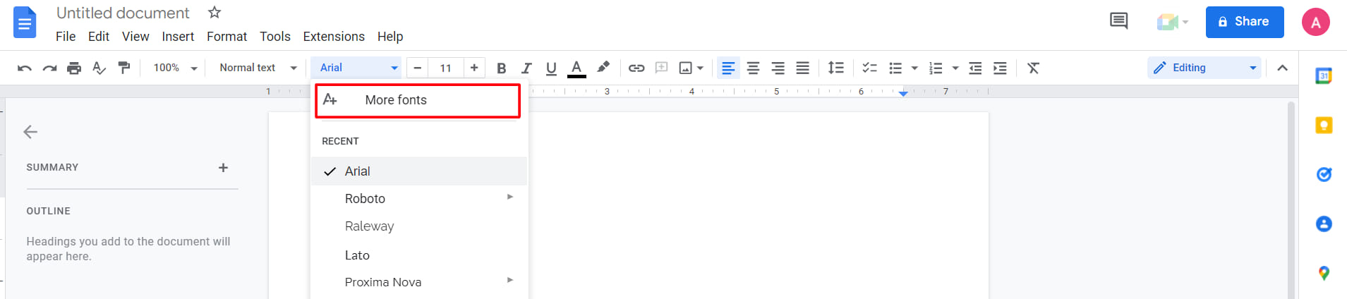How To Install Custom Fonts on Google Docs?