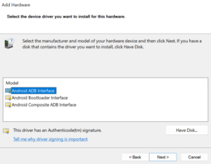 Download and Install Nothing Phone 1 USB Drivers