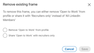 How To Remove Open To Work In LinkedIn