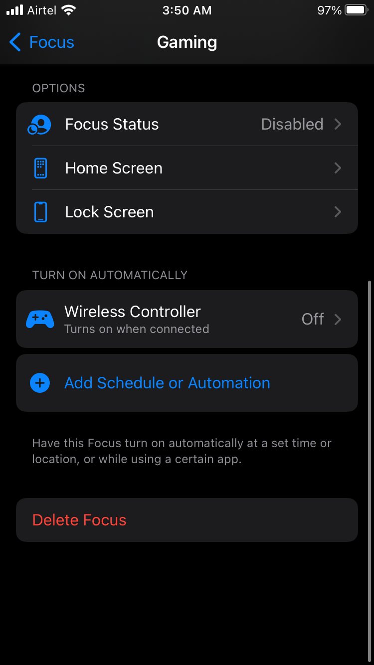 FIX: Focus Mode Not Working on iOS 16 / iOS 16.6 - iPadOS 16 or Higher