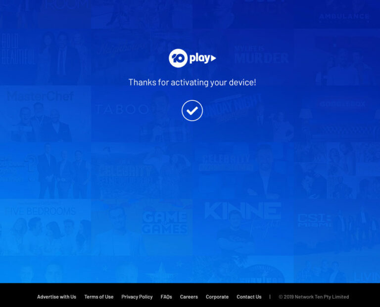How To Activate 10 Play on Samsung, LG, Hisense, or Any Other Smart TV