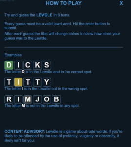 Lewdle Today Answer - October 18 2022 Hints and Solution