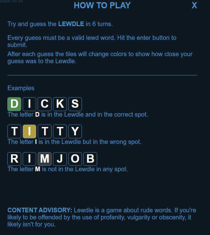 Lewdle Today Answer - September 20 2022 Hints and Solution