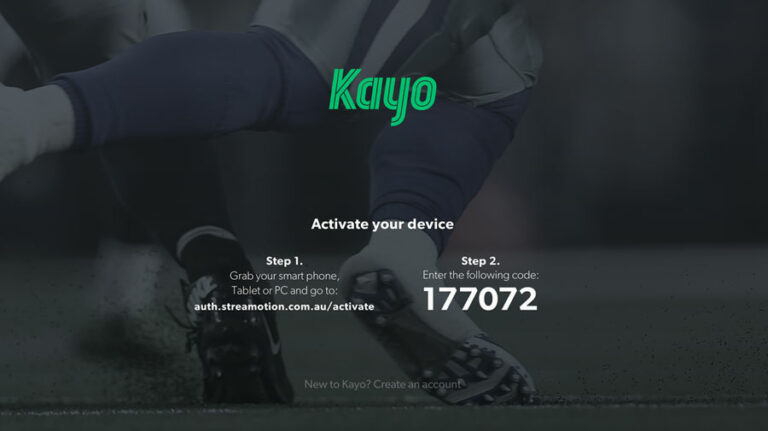 How To Activate Kayo on Any TV or Smart Device