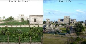Forza Horizon 5 vs Real Life - All Point of Interests Based on Game Map