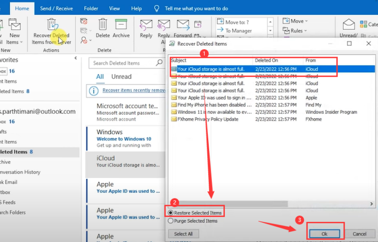 How to Recover Deleted Outlook Folders | Three Simple Ways