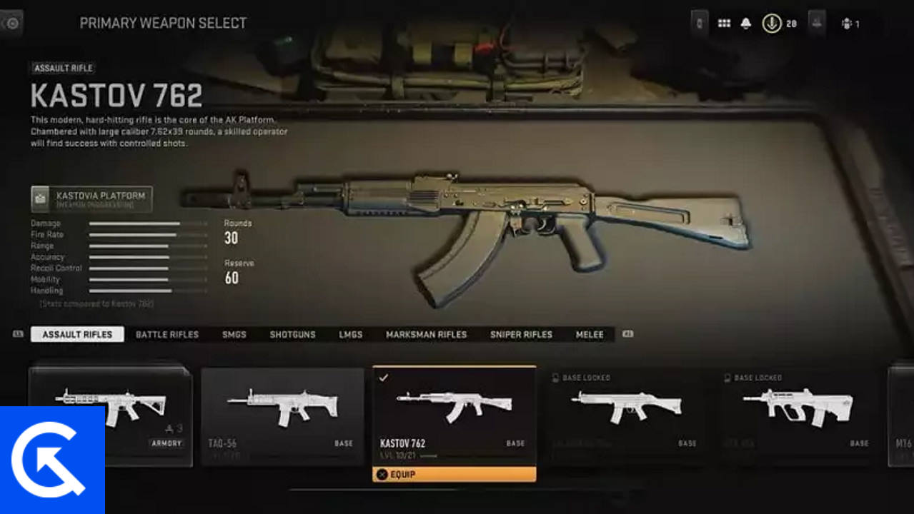Best Weapon Tier List In Modern Warfare 2