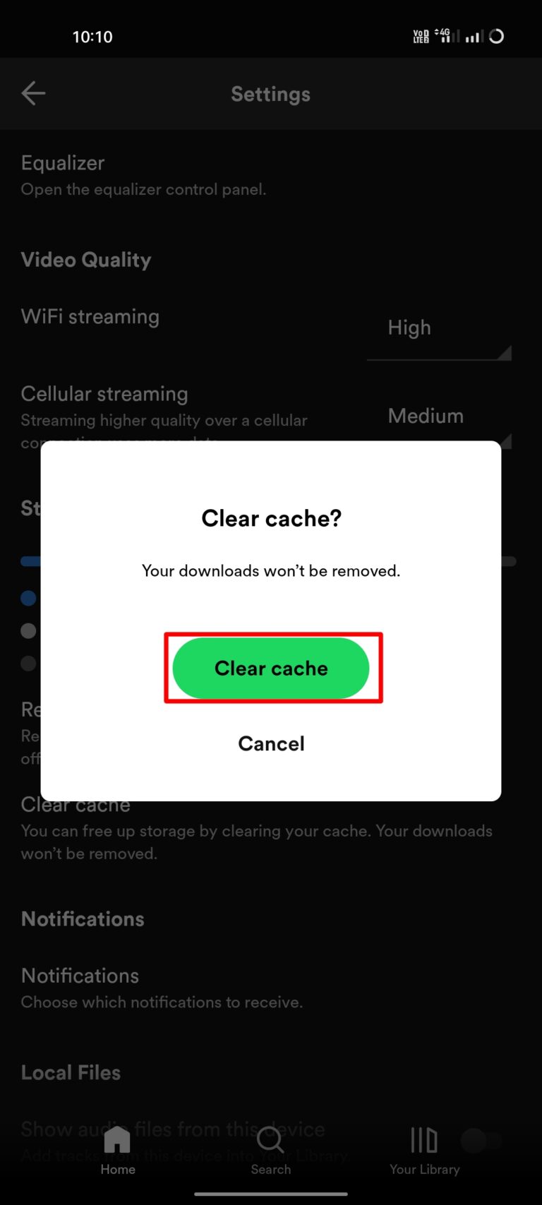 Fix: Spotify No Internet Connection Available Error