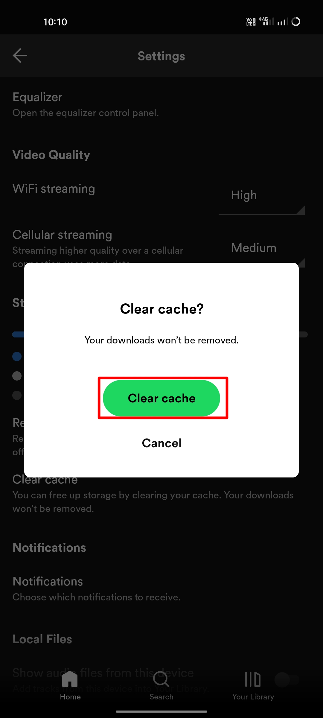 Fix: Spotify No Internet Connection Available Error