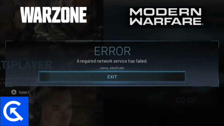 Fix: Modern Warfare 2 and Warzone 2 Goldflake Error