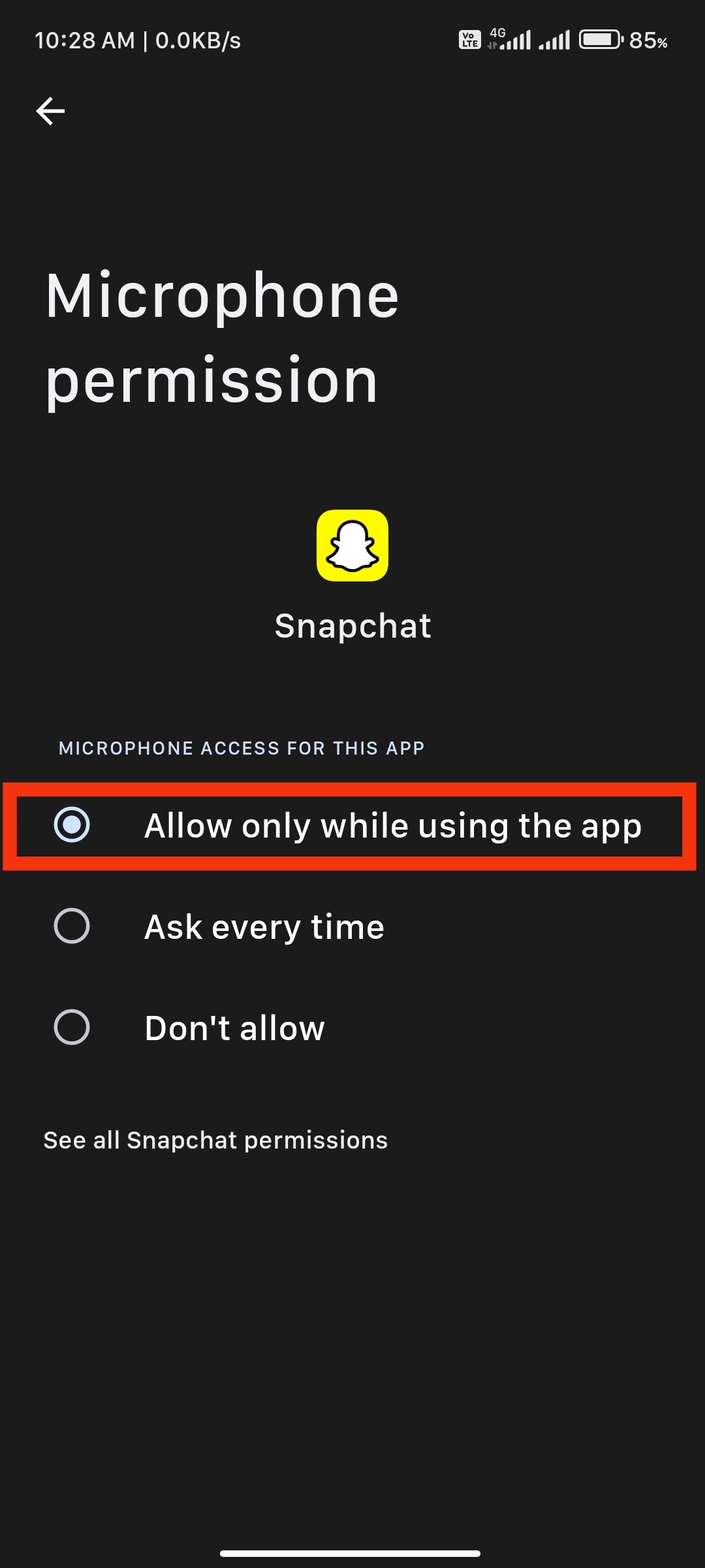 Fix Snapchat Voice Messages Not Working on Android/iPhone