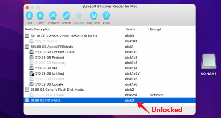 How to Open BitLocker Encrypted USB Drive in macOS