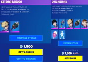 Fortnite Chapter 4 Skin Guide: Unlock Might, Bakugo, and Hulk Outfit Skin