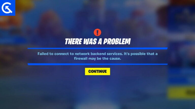 How to Fix Fortnite Firewall Error "Failed to Connect to Network ...