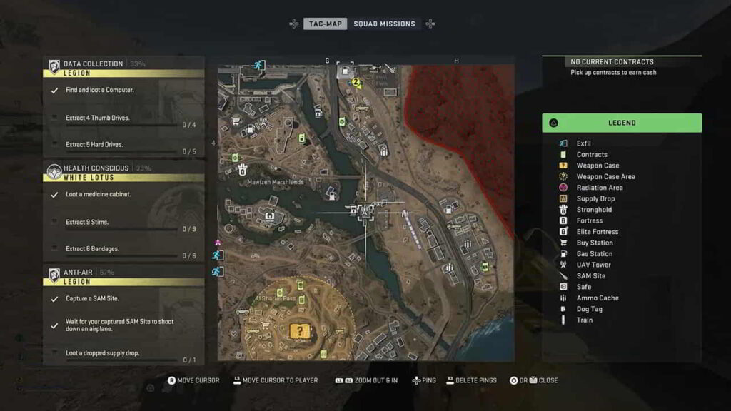 Warzone 2 DMZ Police Armory F2, G5, and D6 Key Guide