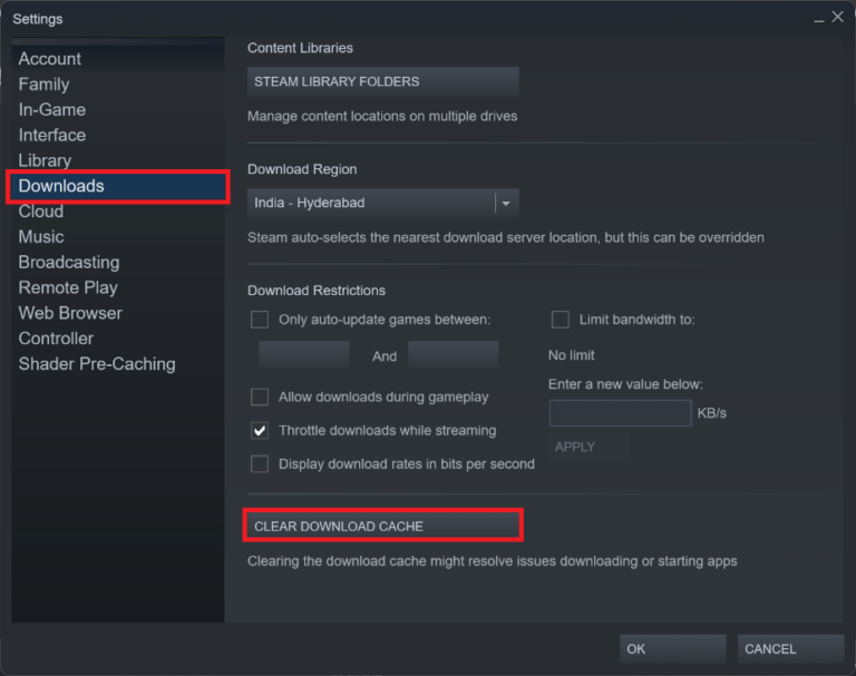 How to Increase Download Speeds on Steam