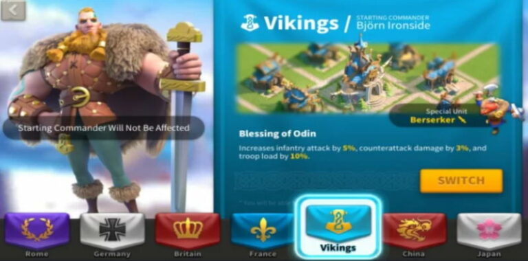 Best Civilizations in Rise of Kingdoms