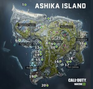 All Warzone 2 Season 2 Hidden Cache Locations and Map