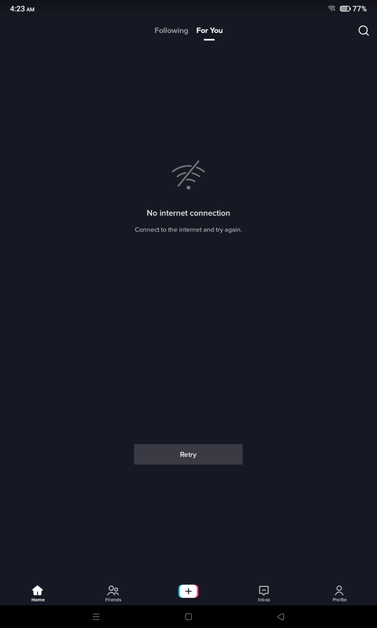 Fix: TikTok Unstable Internet Connection Error