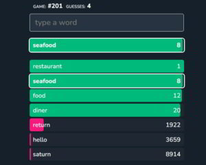 Today's Contexto Answers | November 5, 2025
