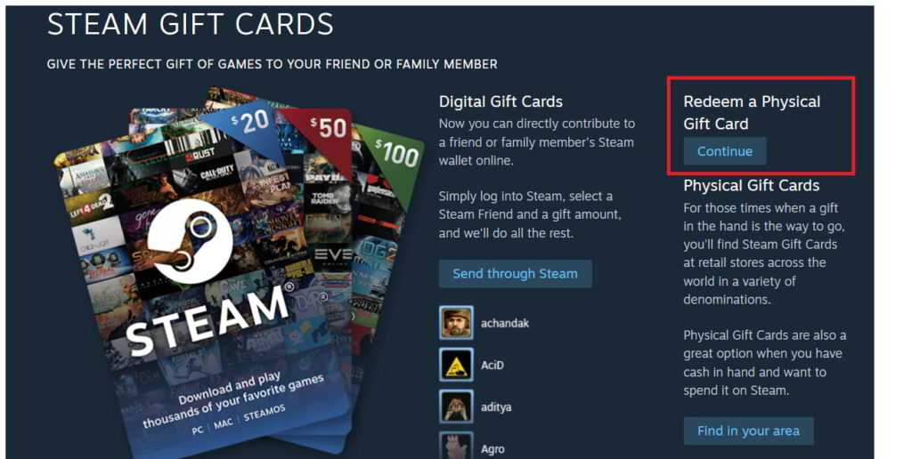 Free Steam Wallet Codes (Daily Updates)