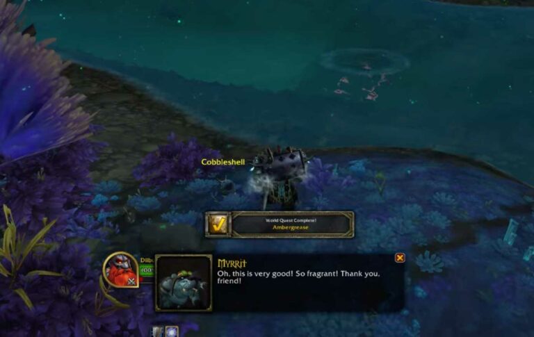How to Complete Ambergrease Quest in WoW Dragonflight