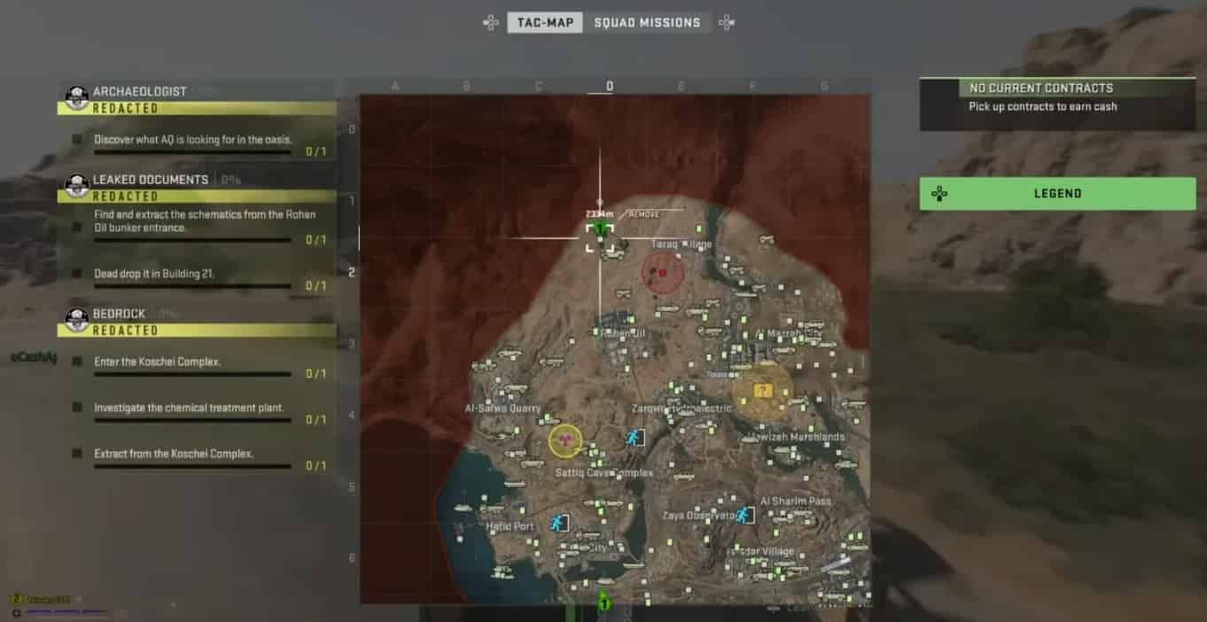 How to Discover What the AQ is Looking for in the Oasis in DMZ