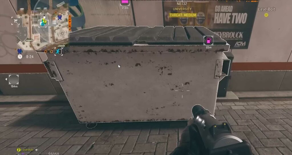 Warzone DMZ Icebreaker Phalanx Dead Drop at University Location At Vondel